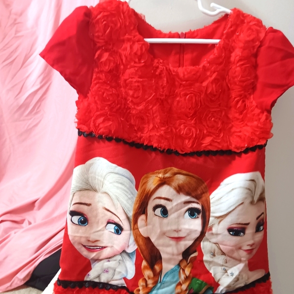 Dresses | Red Frozen Dress By Koo | Poshmark